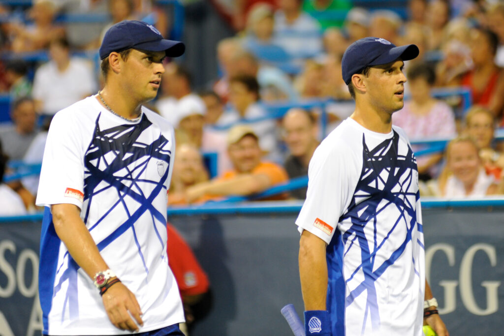 All Court Tennis Club event with the Bryan brothers